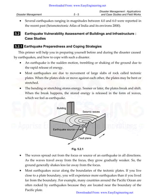 GE8071 Unit 5 - DISASTER MANAGEMENT FOR FWT. | PDF