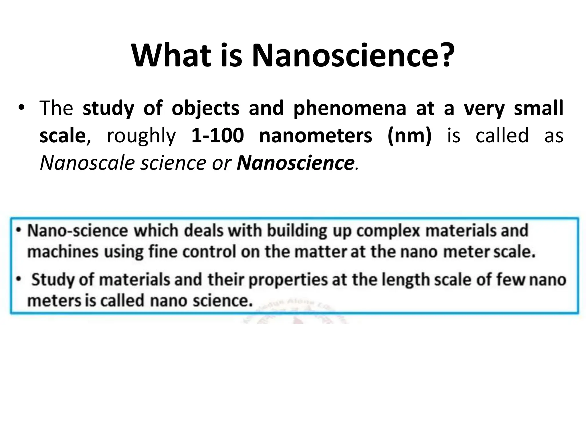 GE8073 - FUNDAMENTALS OF NANOSCIENCE.ppt