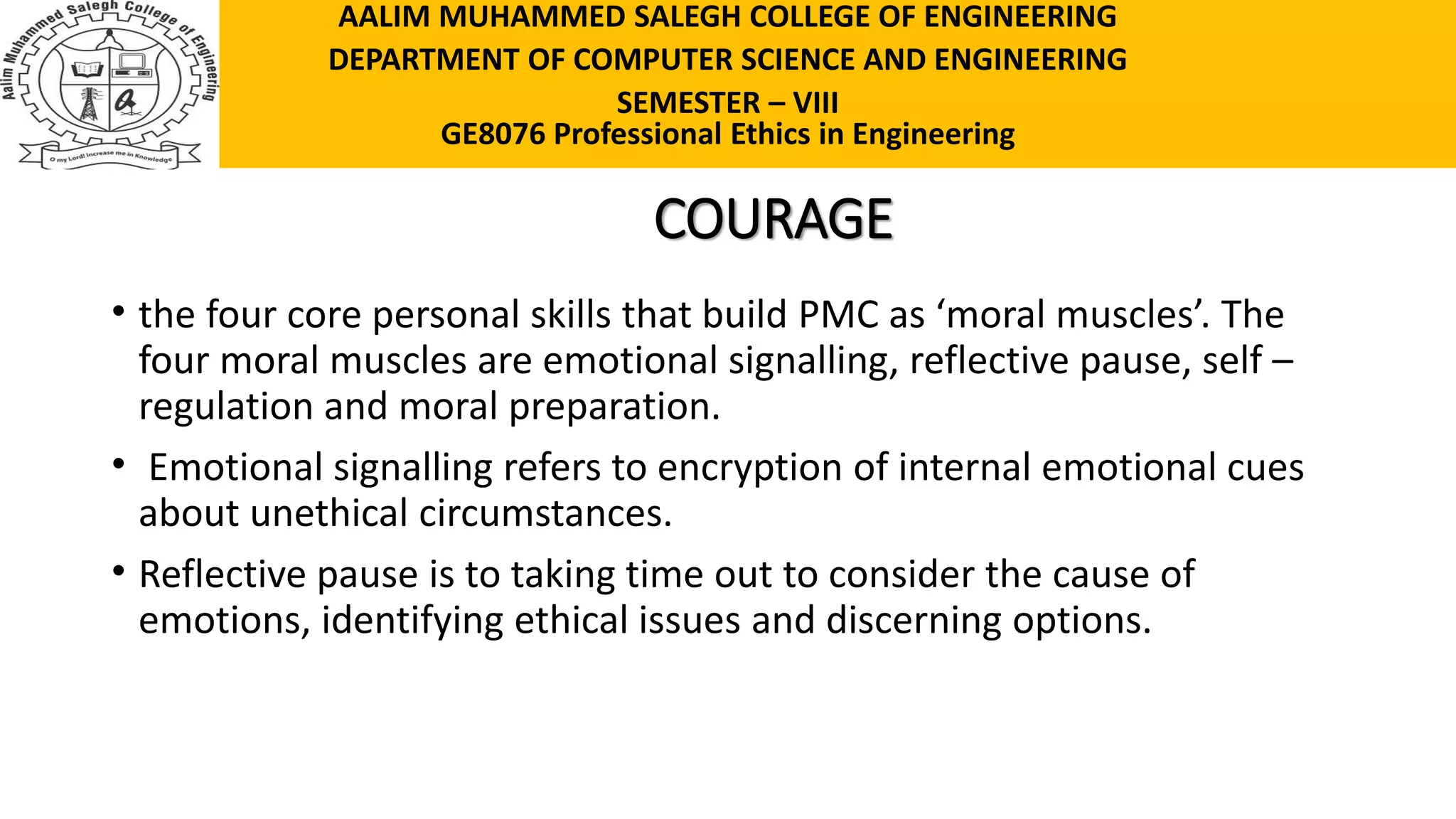 GE8076_PEE_UNIT - I T11 COURAGE.pptx