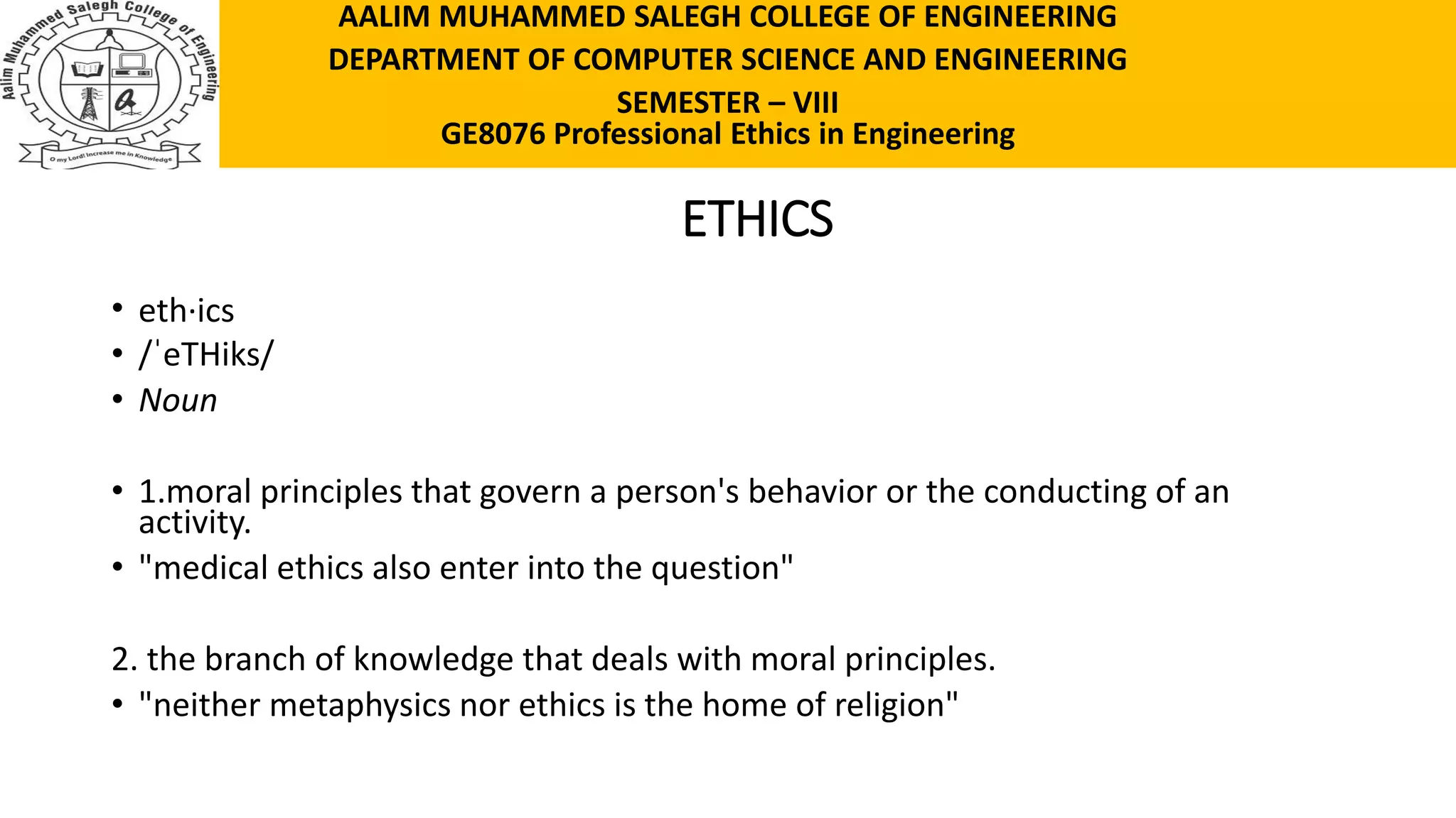 GE8076_PEE_UNIT - I T1 Morals values and Ethics.pptx