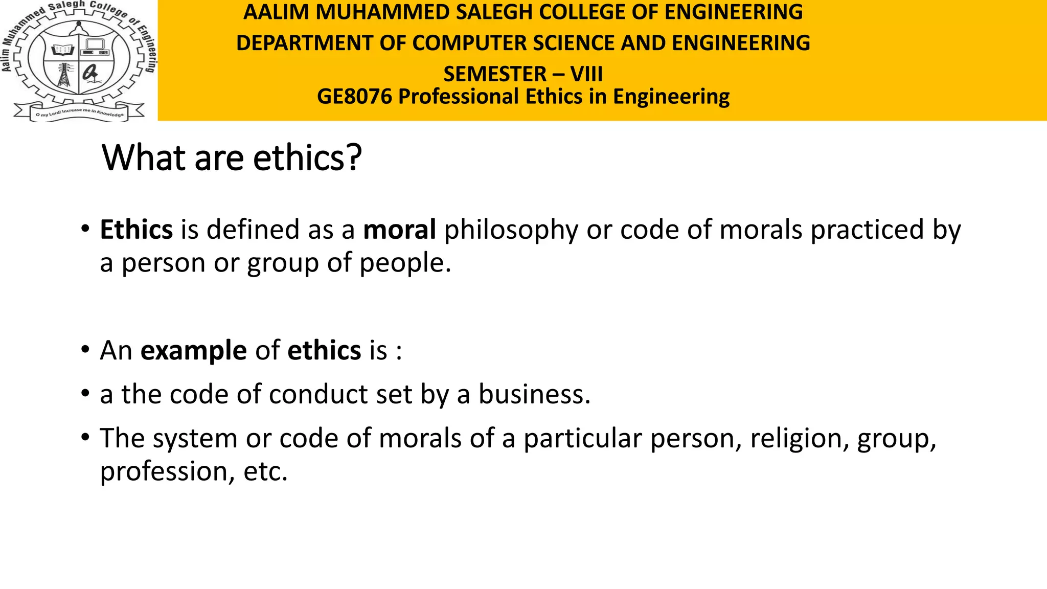 GE8076_PEE_UNIT - I T1 Morals values and Ethics.pptx