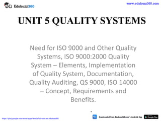 GE8077 Total Quality Management UNIT 5 Notes.pdf