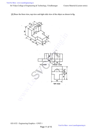 Ge8152 engineering graphics 02- by learn engineering.in