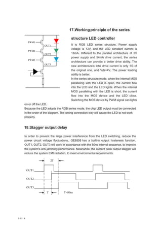 Ge8808 led datasheet | PDF