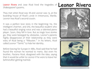 The Flirty Life of Dr. Jose "Pepe" Rizal | PPTX | Romance | Genres