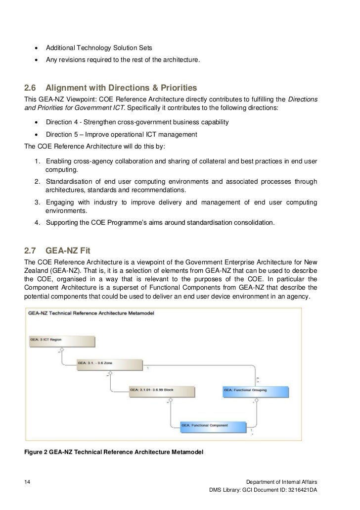 NZ Government End User Computing Reference Architecture