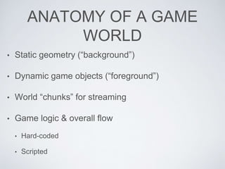 Game object models - Game Engine Architecture | PPTX