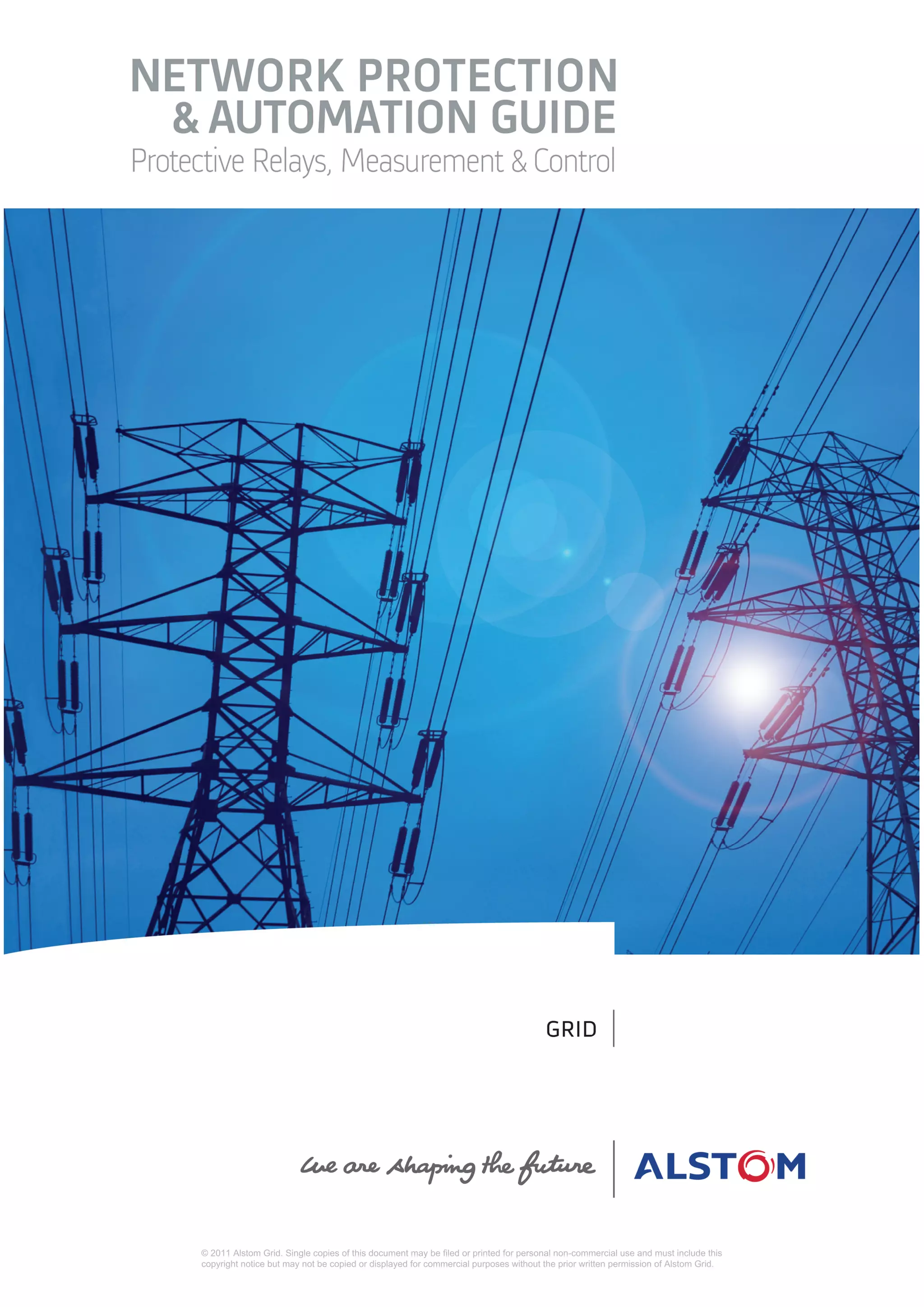 NETWORK PROTECTION & AUTOMATION GUIDE, EDITION | PDF