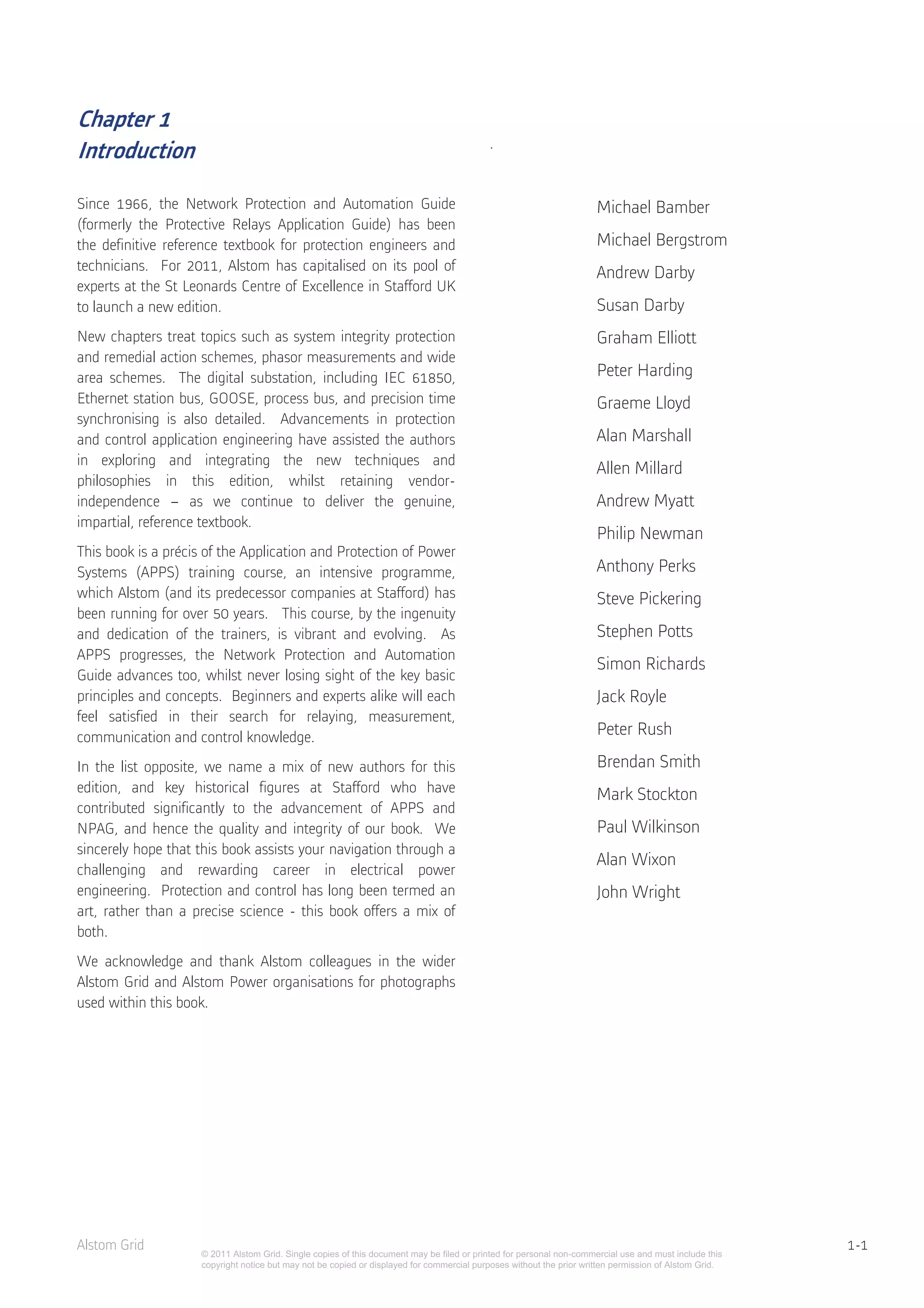 NETWORK PROTECTION & AUTOMATION GUIDE, EDITION | PDF