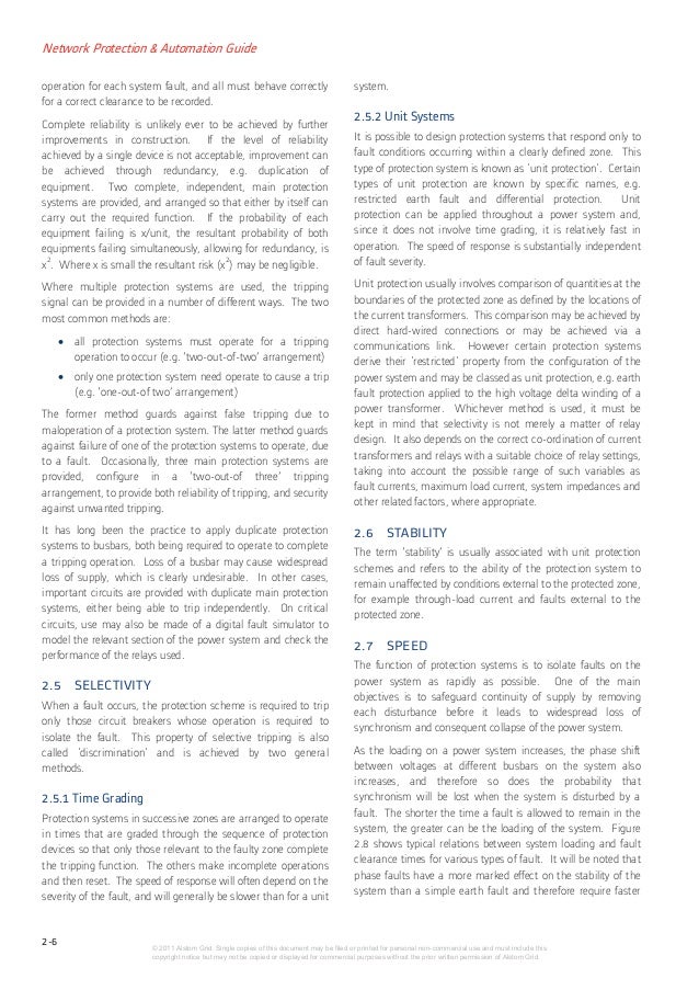 Network Protection And Automation Guide Edition