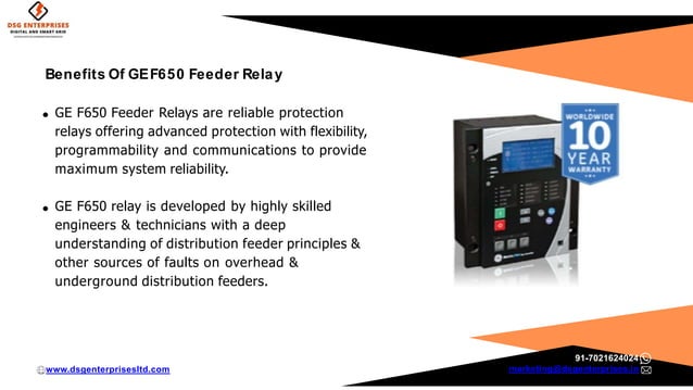 GE Alstom F650 Feeder Protection System.pptx