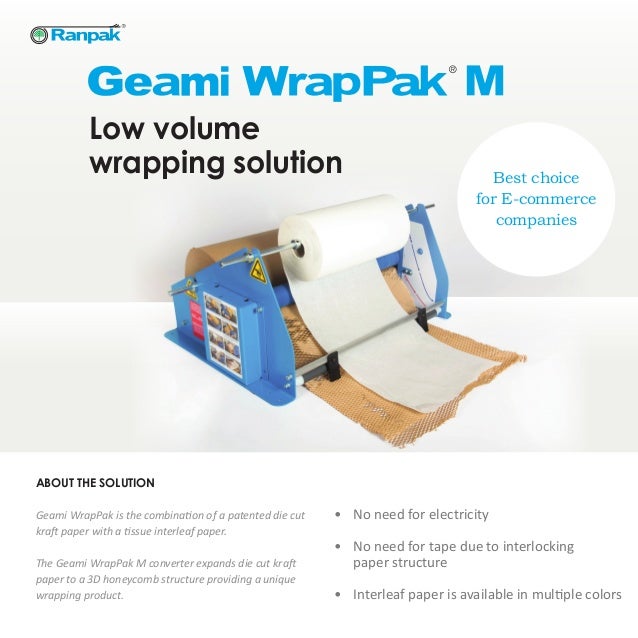 Geami WrapPak converter leaflets