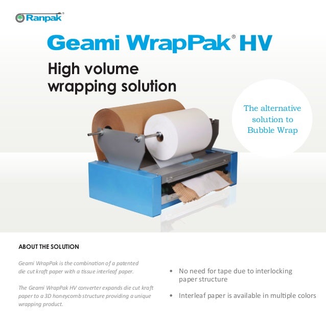 Geami WrapPak converter leaflets