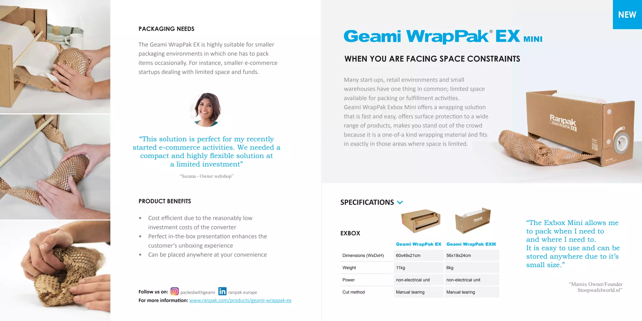 Geami WrapPak Exbox mini brochure | PDF