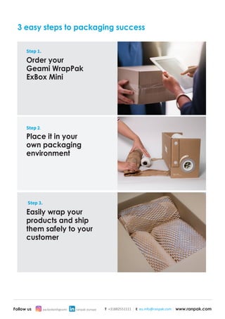 Geami WrapPak Exbox mini sellsheet | PDF