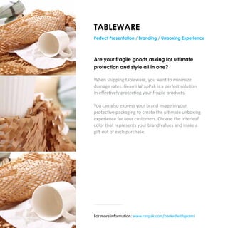 Geami WrapPak industry sheets | PDF