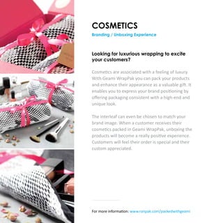 Geami WrapPak industry sheets | PDF