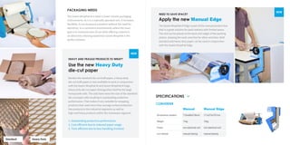 Geami WrapPak Manual Edge brochure | PPT