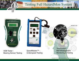 ADB Bearing Sensor Tester- GEAPS presentation | PDF