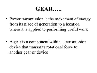 Gear | PPT