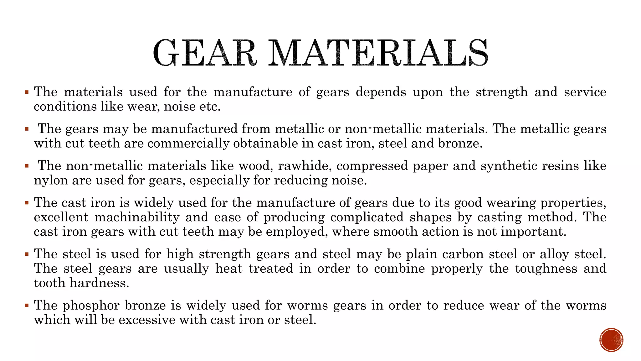 INTRODUCTION OF GEARS AND GEAR KINEMATICS | PPTX | Sports Equipment ...