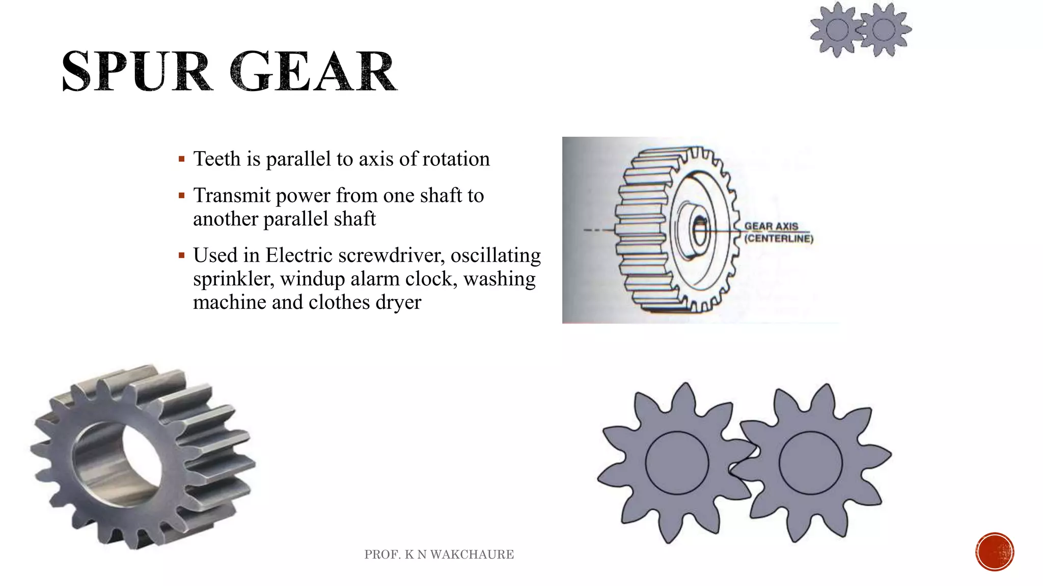 INTRODUCTION OF GEARS AND GEAR KINEMATICS | PPTX