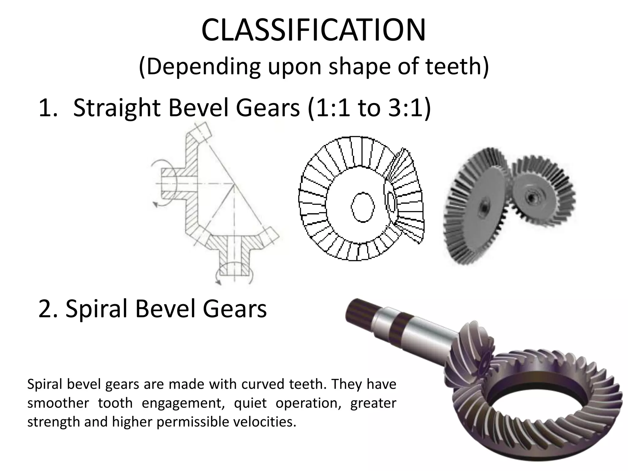 Gear design , classification advantages and disadvantages | PPTX
