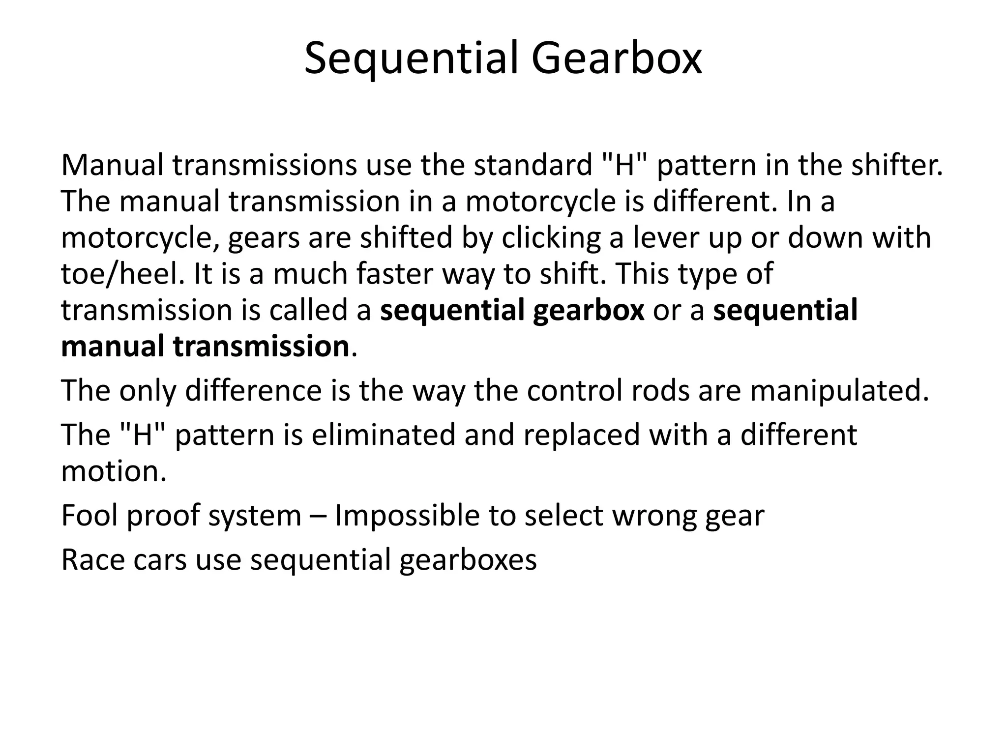 Gearbox in automobile | PDF
