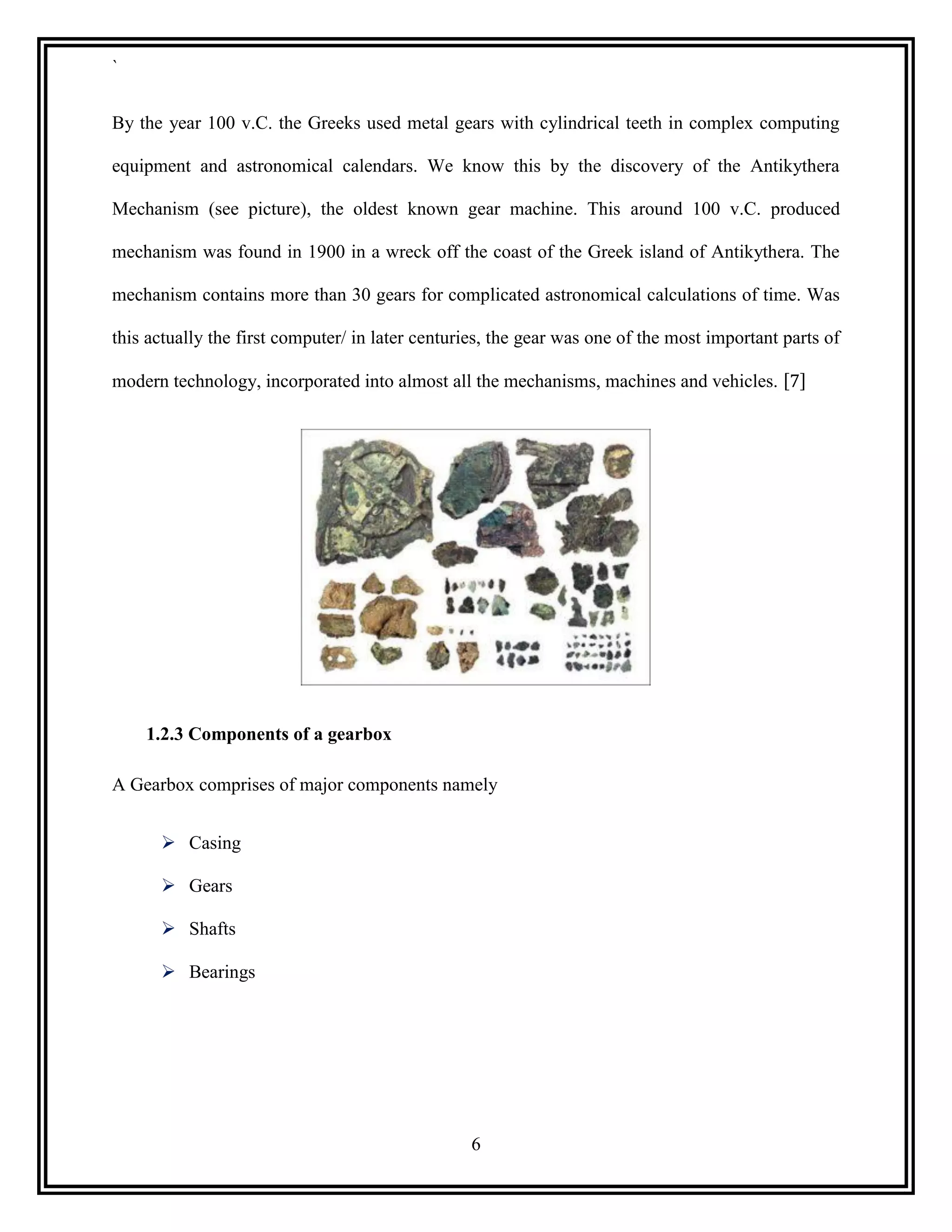 Gear box project | PDF