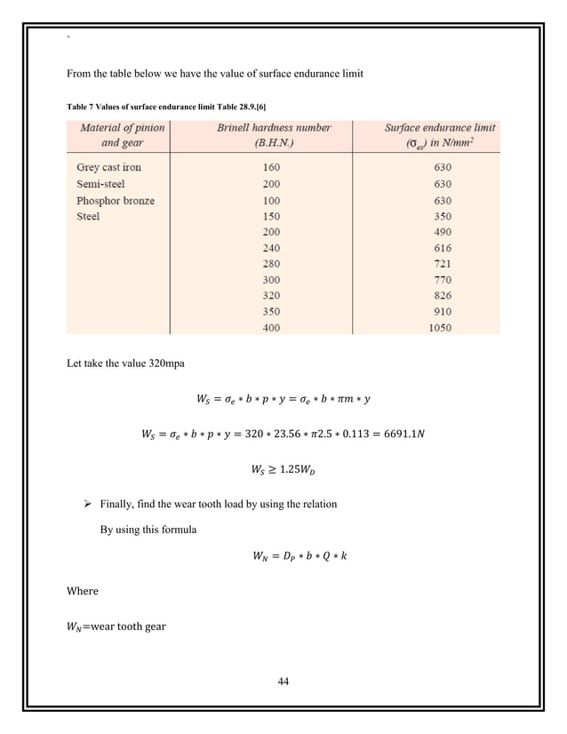 Gear box project | PDF