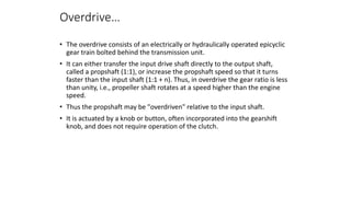Gear box- transmission system of automobiles | PPTX