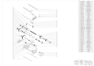 Gearbox assembly and production drawings | PDF