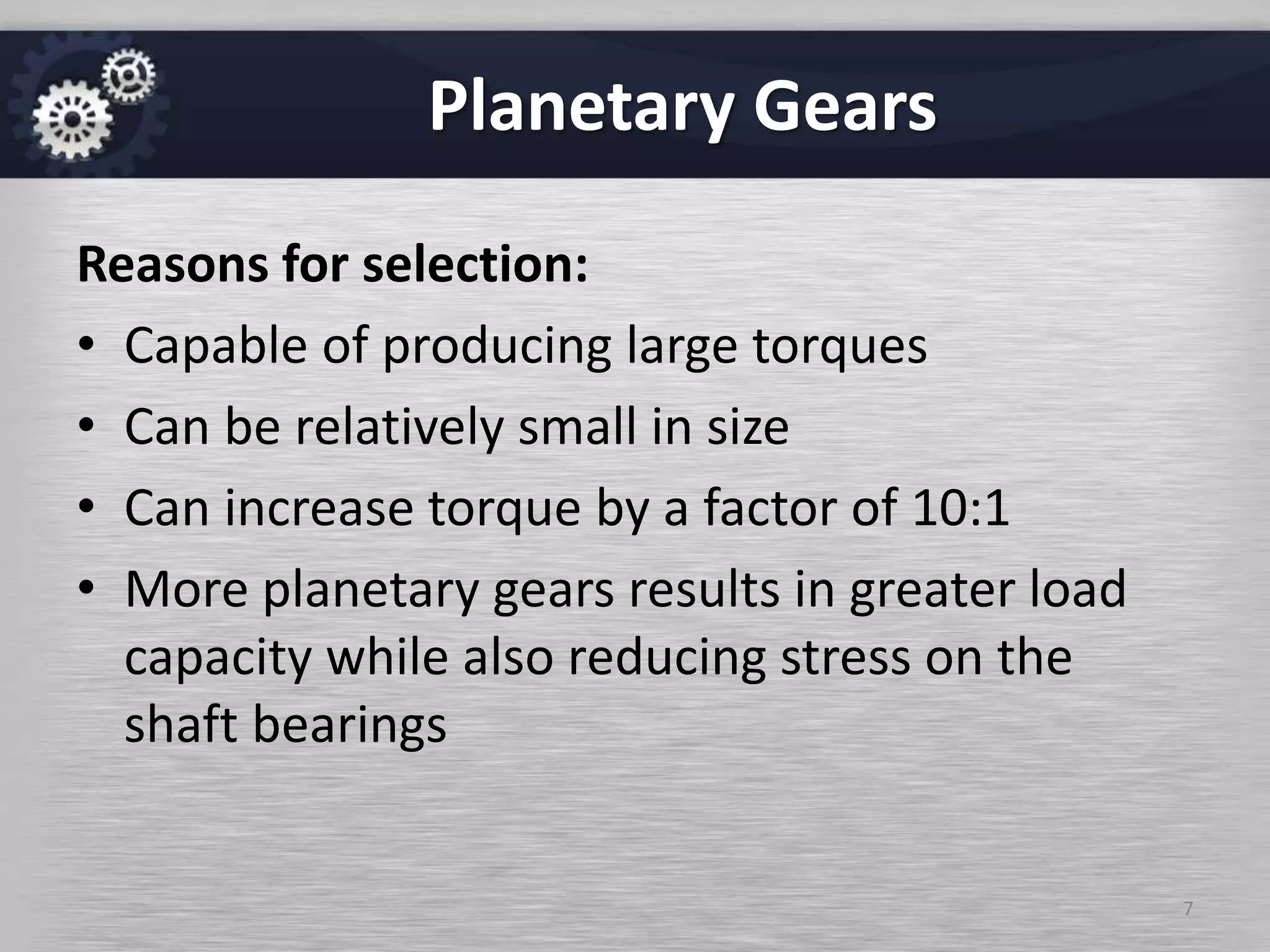 Gearbox Design 1 Mee30003 Ppt