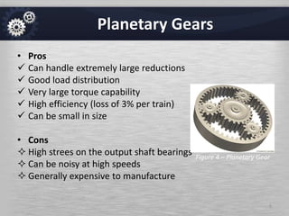 Gearbox design 1 - MEE30003 | PPTX