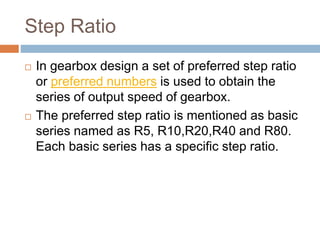 Gear box gg | PPTX | Technology & Computing