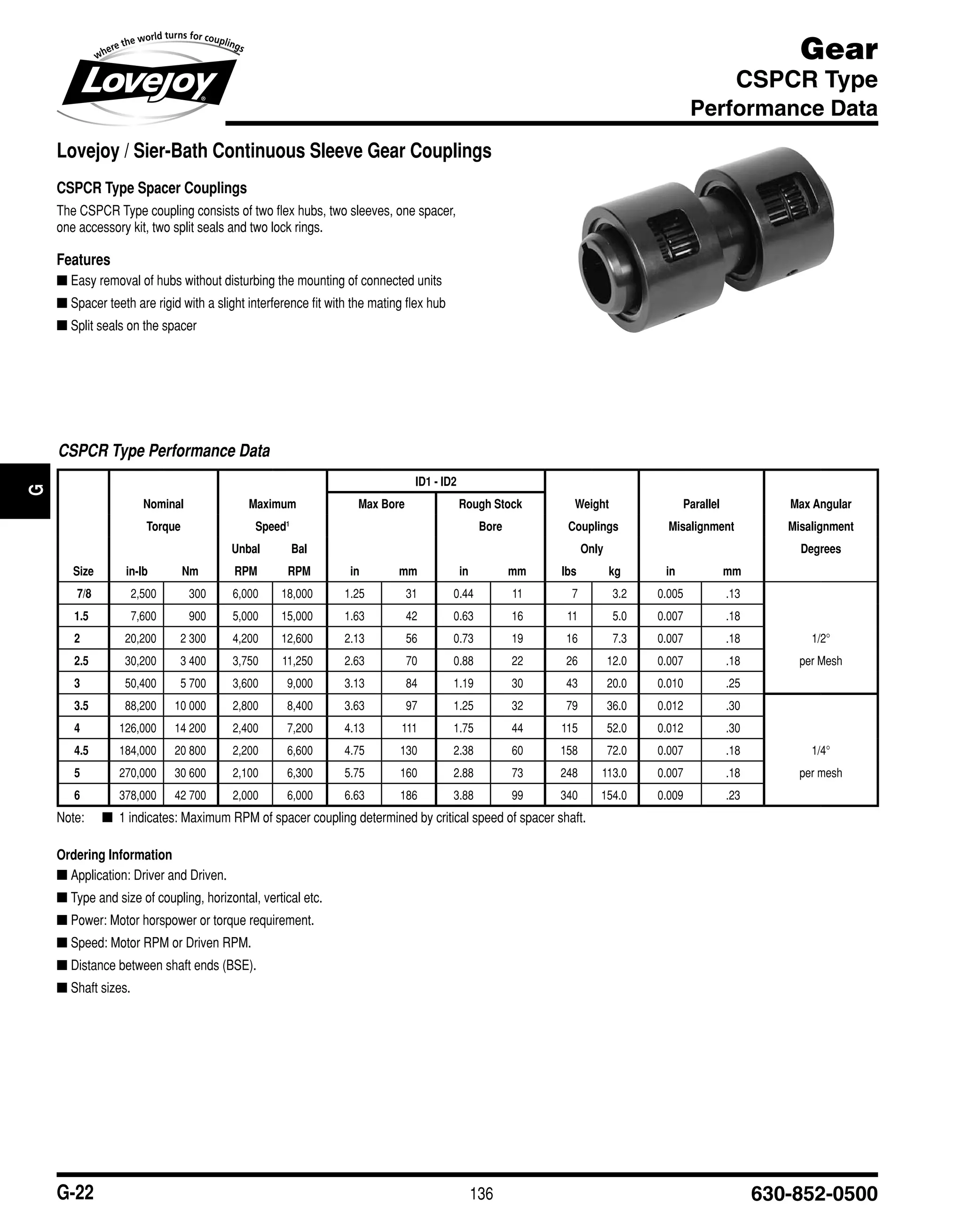 Gear coupling catalogue | PDF