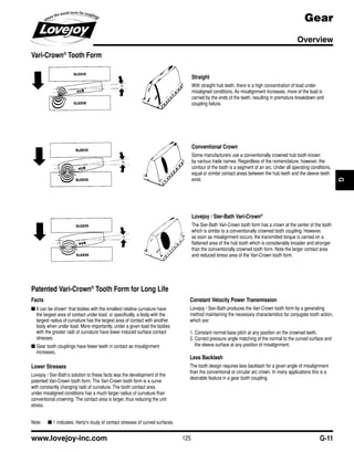 Gear coupling catalogue | PDF
