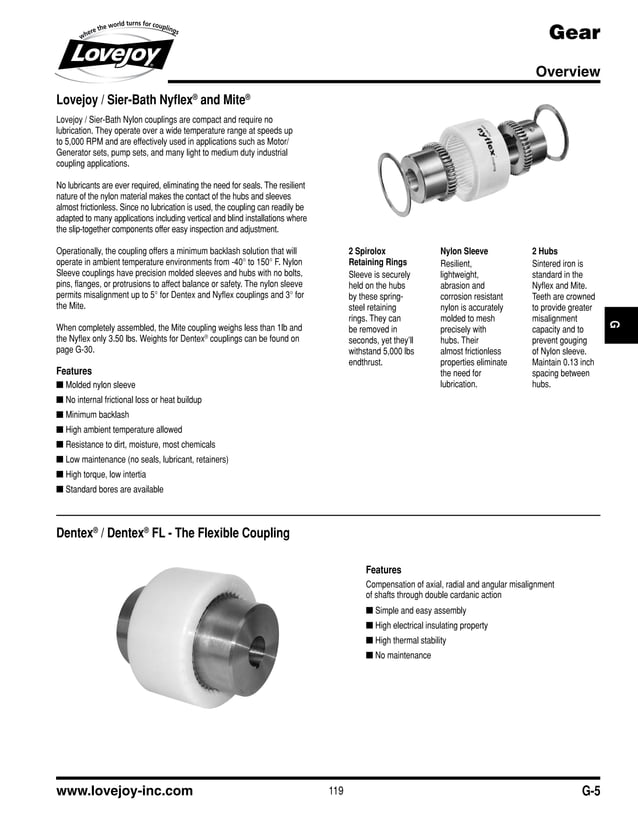 Gear coupling catalogue | PDF