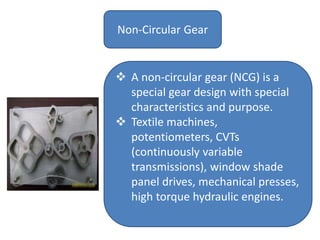 Gear drive | PPTX