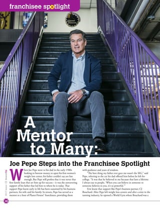 Joe Pepe of Planet Fitness, A Mentor to Many | PDF | Bodybuilding | Sports