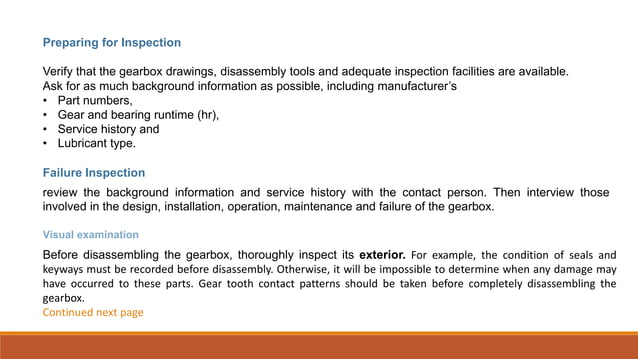 Gear failure analysis | PDF
