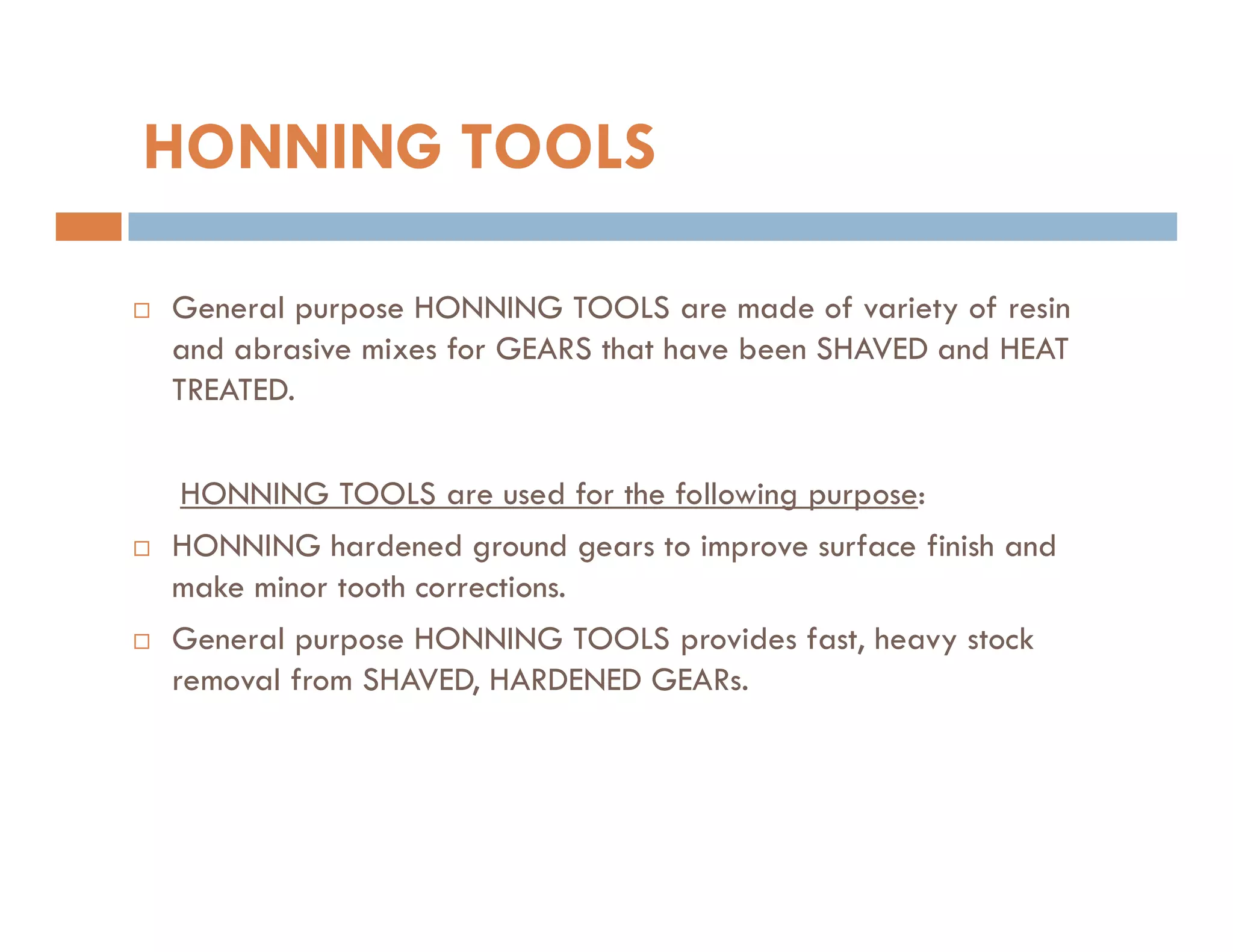 Gear finishing methods | PDF