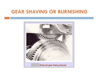 Gear finishing methods | PDF