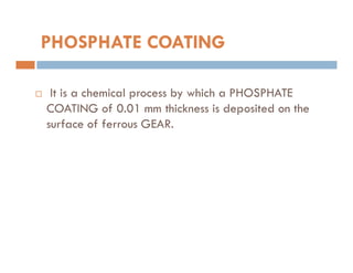 Gear finishing methods | PDF
