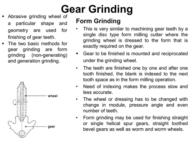 Gear finishing processes | PPTX | Shaving | Personal Care