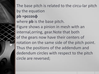 Gear fundamentals | PPTX