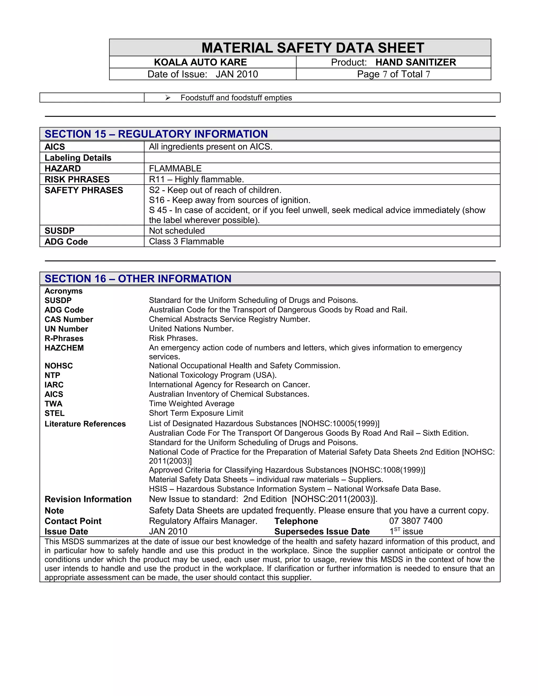 Gear hand sanitizer | PDF