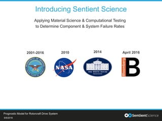 Gear health algorithm for drive systems sentient AHS presentation 2016 | PPT