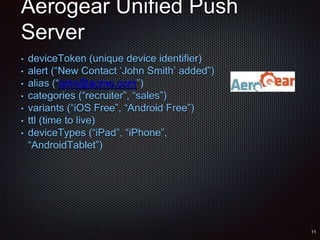 Gearing up for mobile push notifications | PPTX