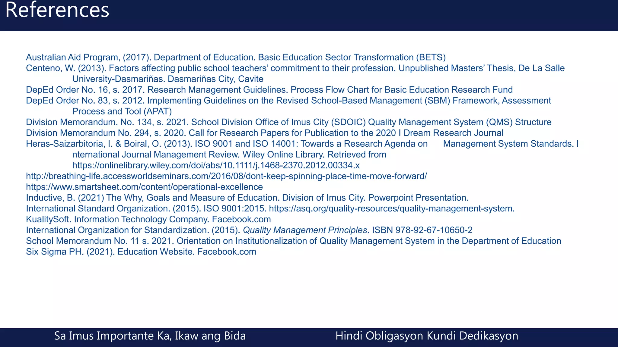 Gearing up towards quality management system | PPTX